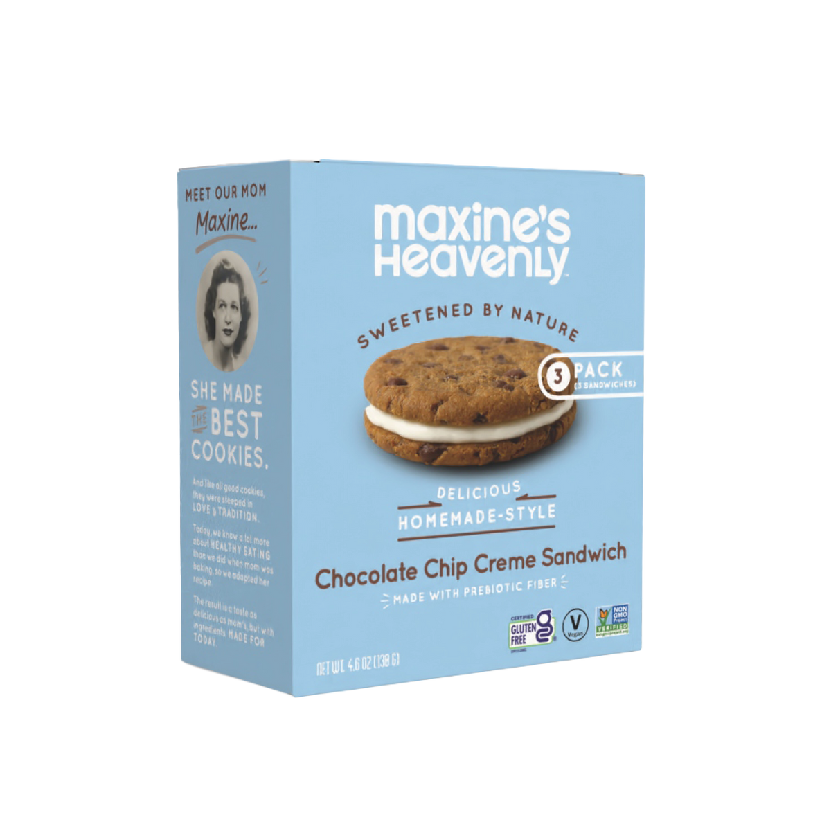 Chocolate Chip Creme Sandwich – Maxine's Heavenly