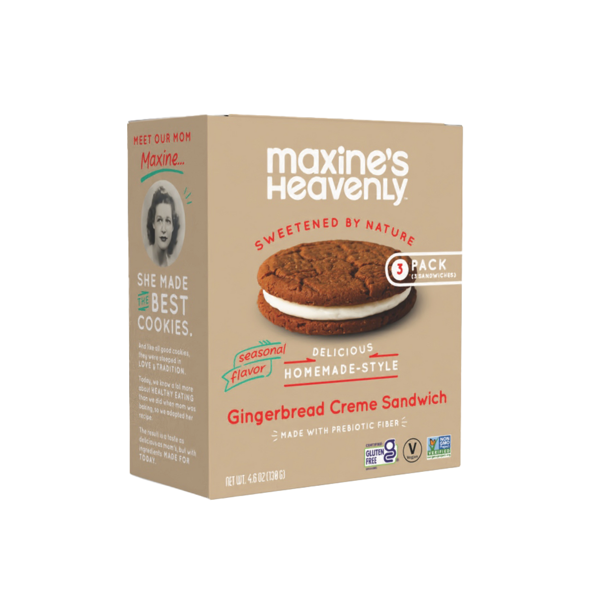 Gingerbread Creme Sandwich – Maxine's Heavenly