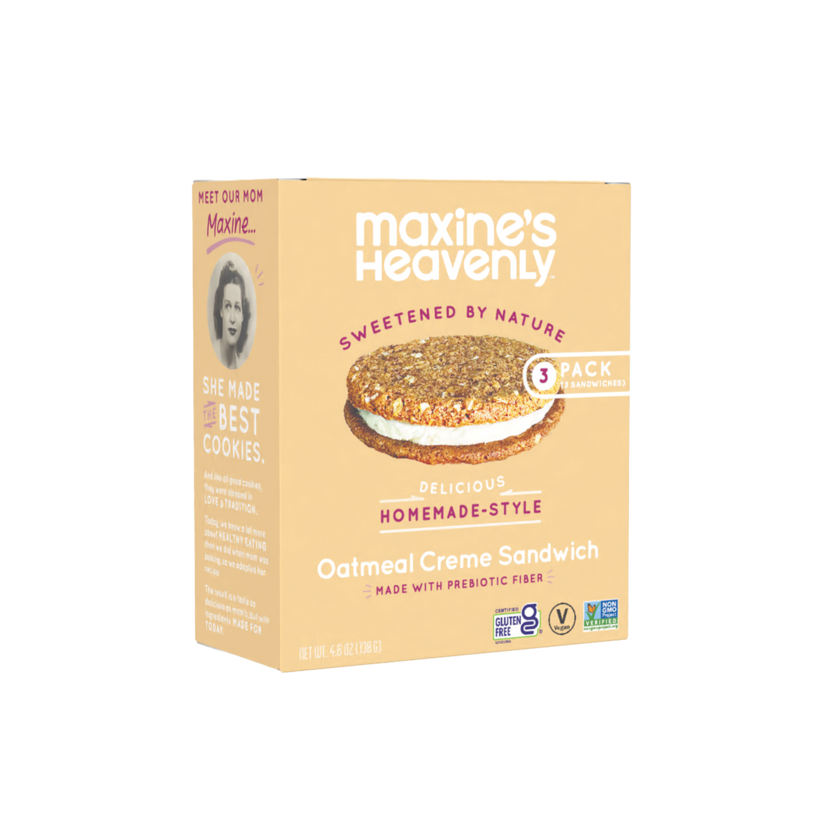 Oatmeal Creme Sandwich – Maxine's Heavenly